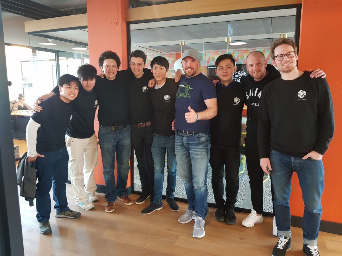 Effect.AI had special guests this morning at the head quarters ...