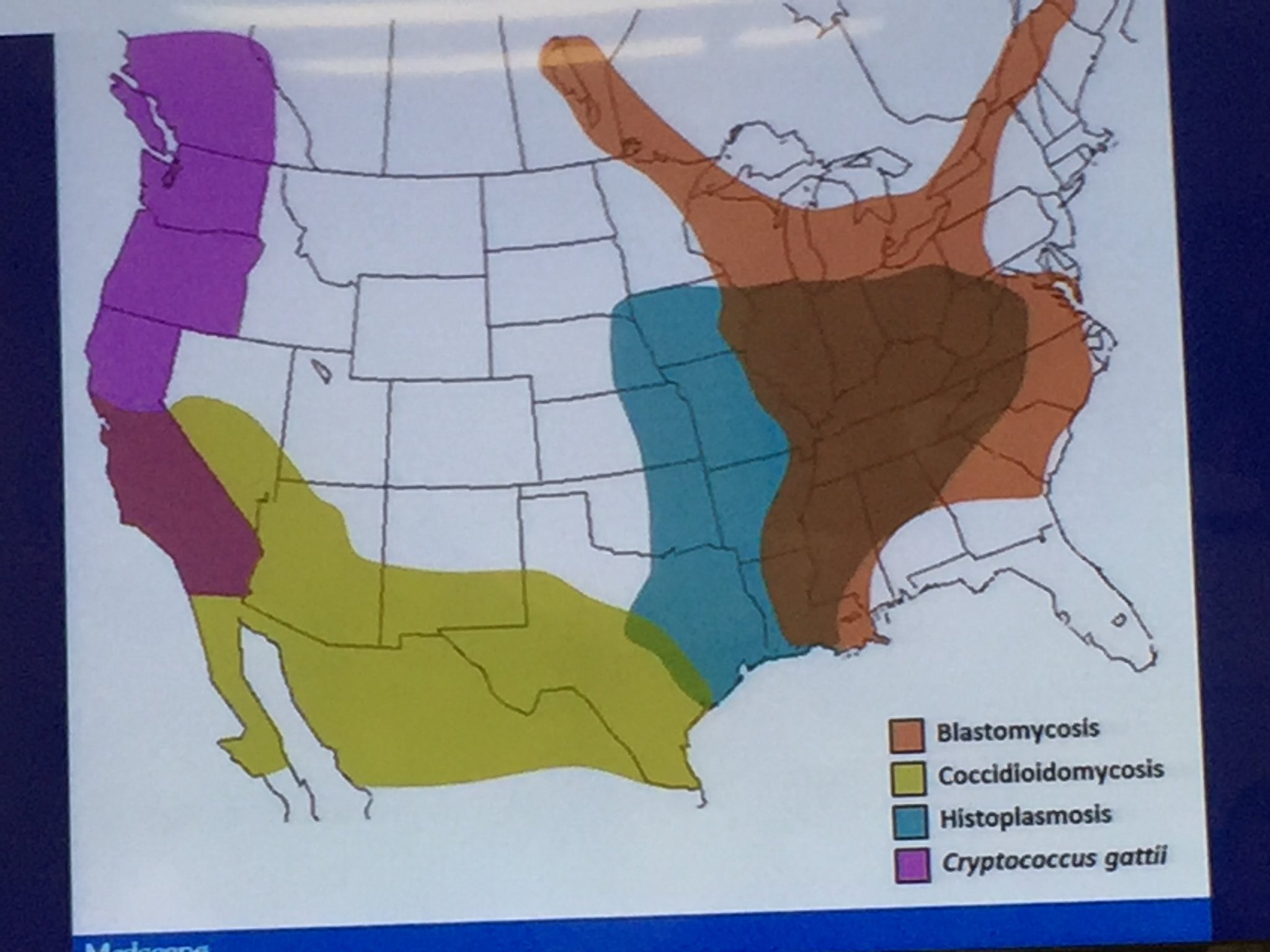 Histoplasmosis Map