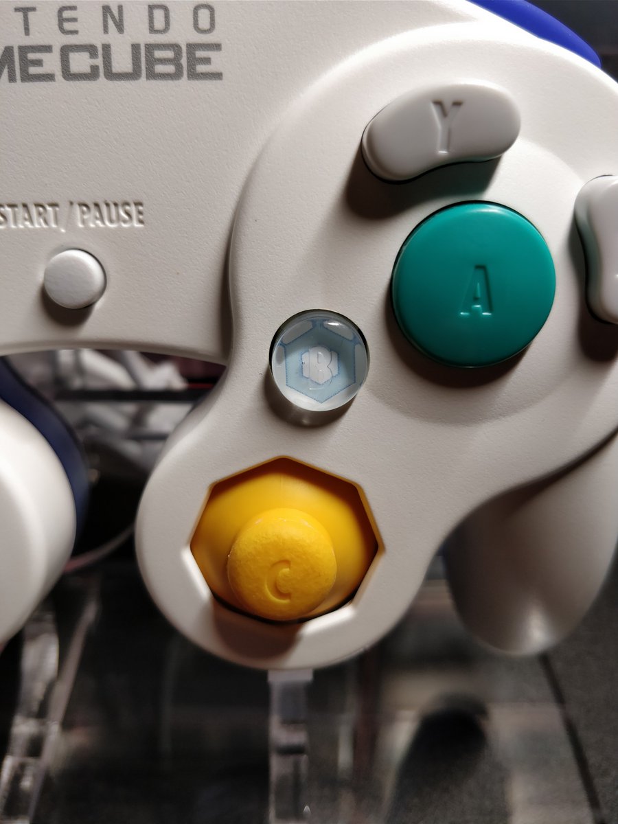 Custom GameCube Controller Shine B button Video Games Electronics ...