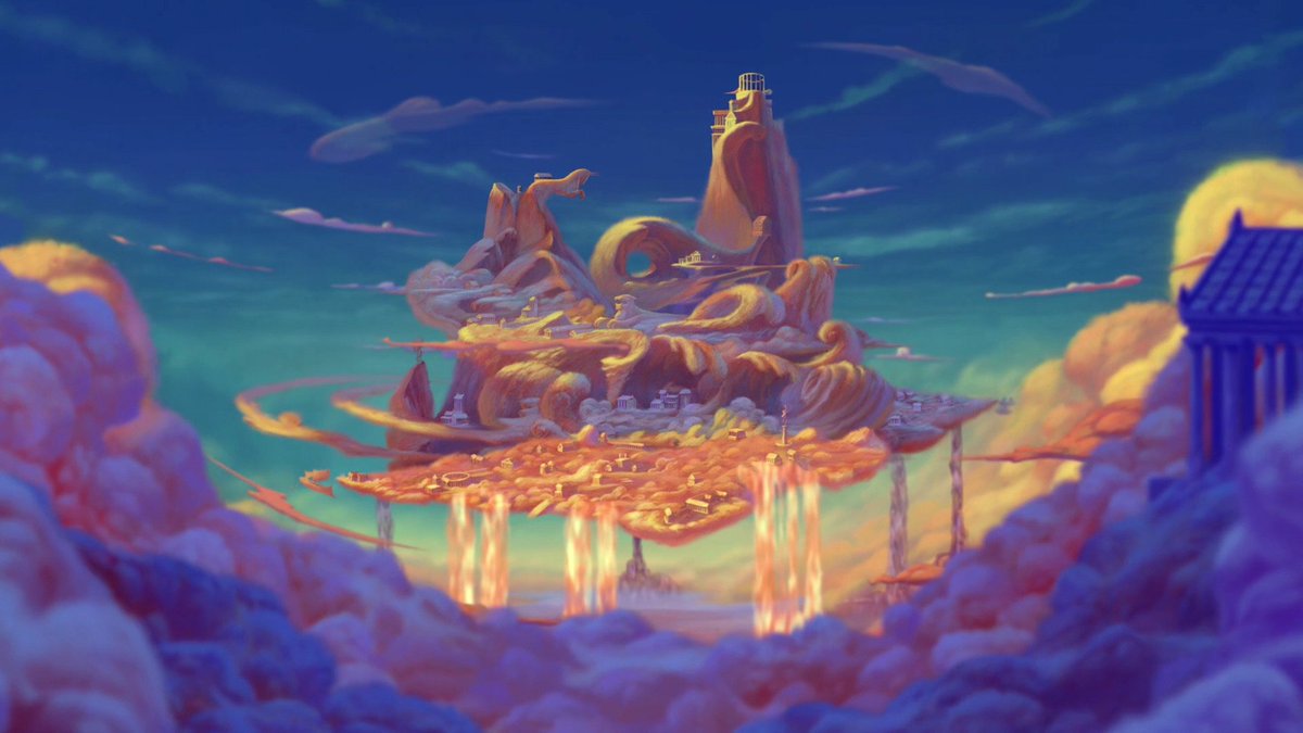 Backgrounds from Hercules (1997,Walt Disney Pictures) : | Godly parent ...