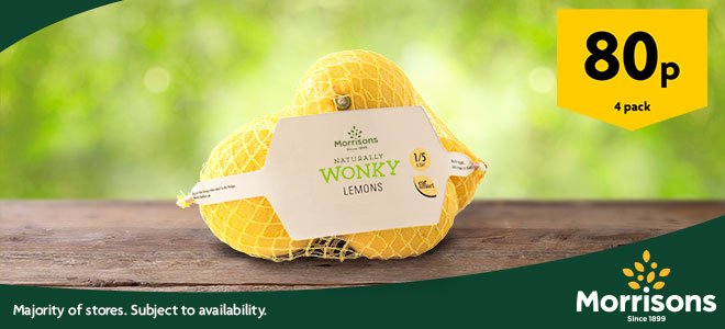 Morrisons on Twitter: "Our new Wonky fruit and veg range is available in store and online now ...