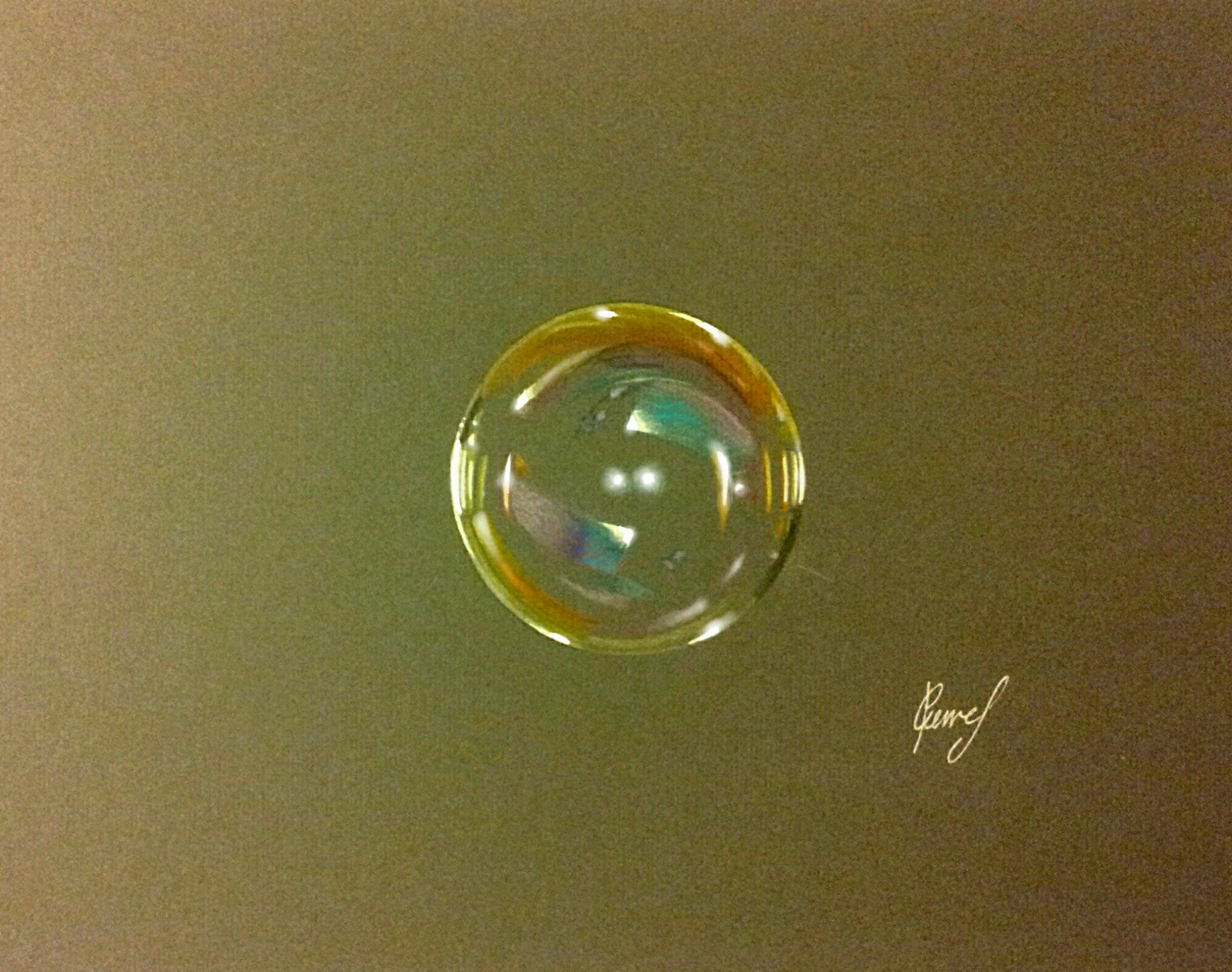 Soap Bubble Drawing
