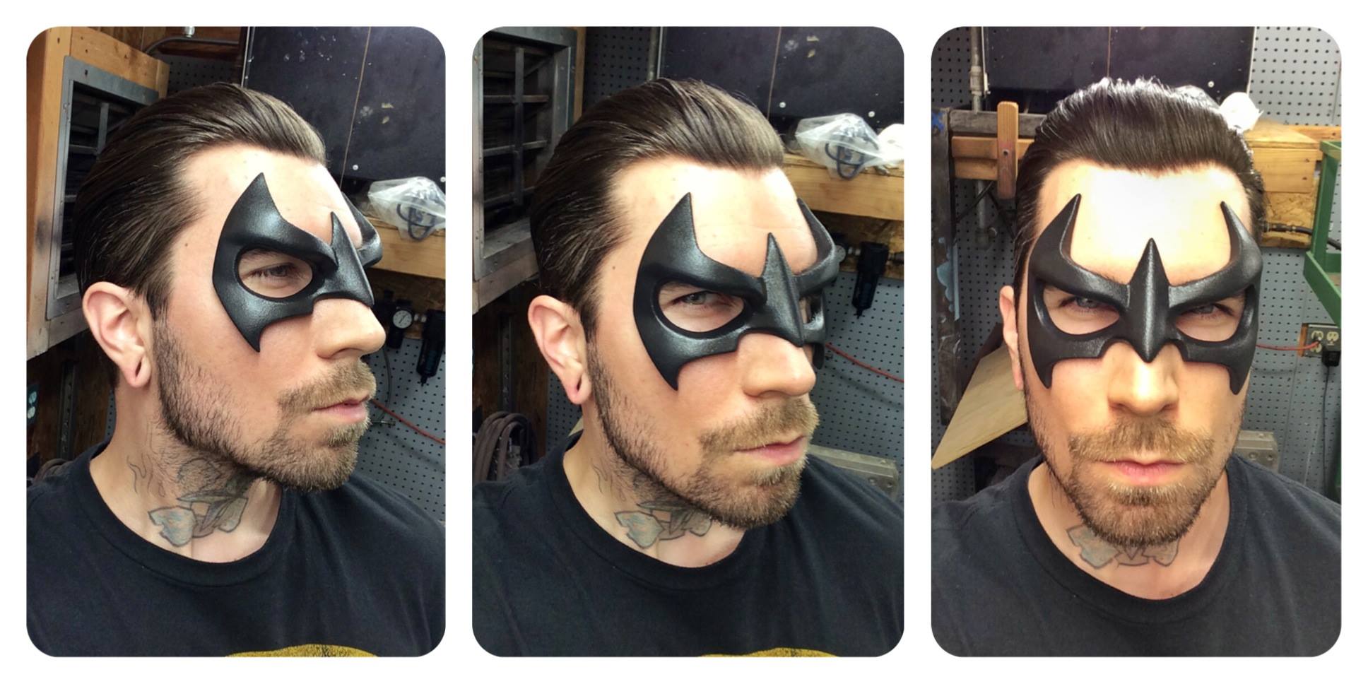 Nightwing Mask Template