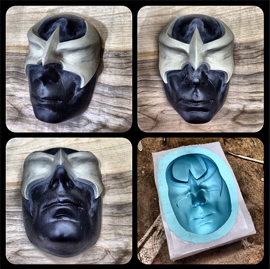 Nightwing Mask Template