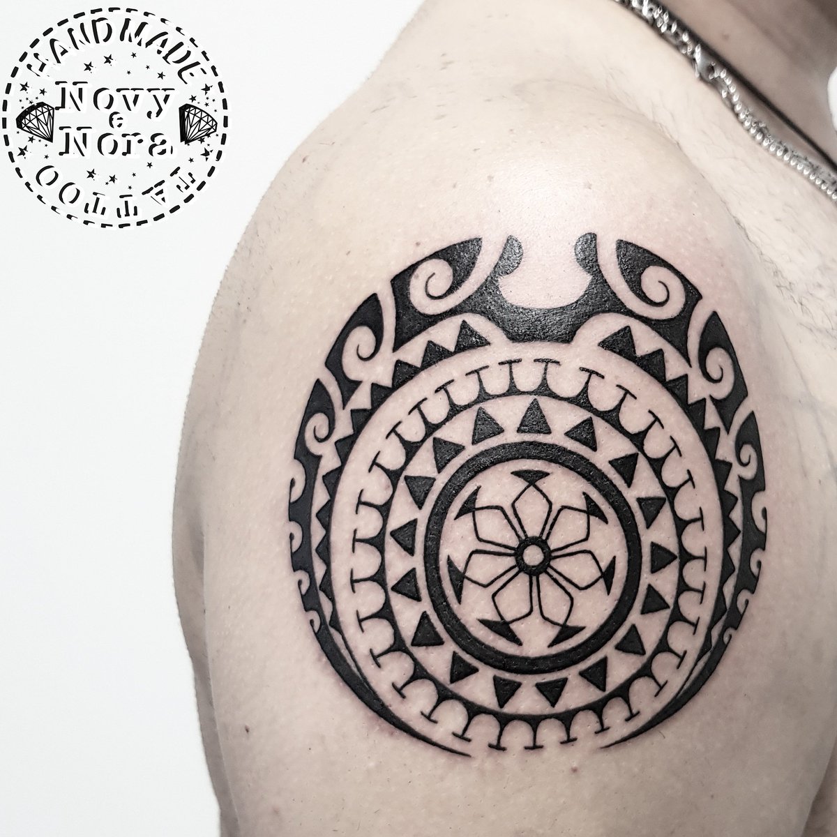 Polynesian Sun And Moon Tattoo Designs