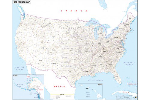 United States Counties With Names