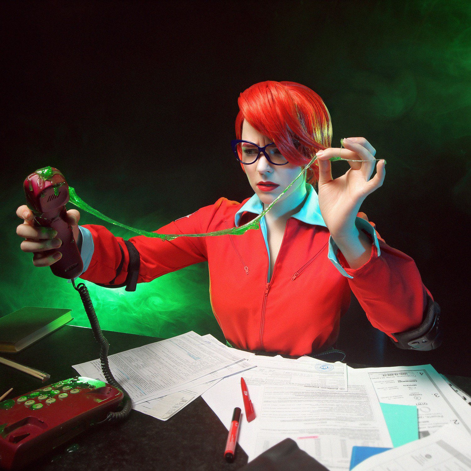 Real Ghostbusters Janine Cosplay