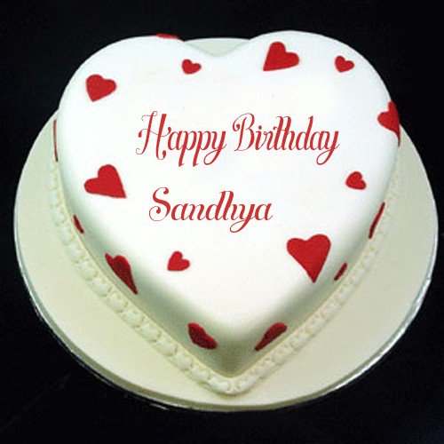Happy Birthday Sandhya Cake