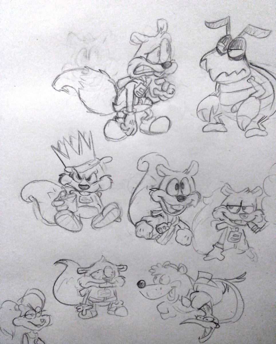 「tried some more expressions on radish since i always draw hi」Toonyの漫画