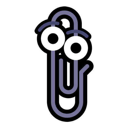 Microsoft Paperclip Transparent