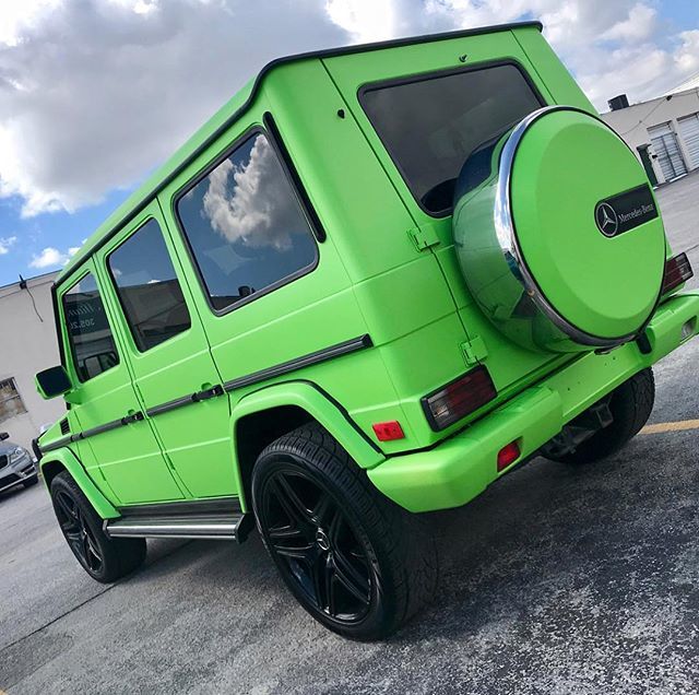 Mercedes G Wagon Matte Green