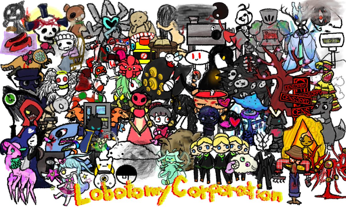 Lobotomy Corporation @LobotomyCorp Timeline, The Visualized Twitter