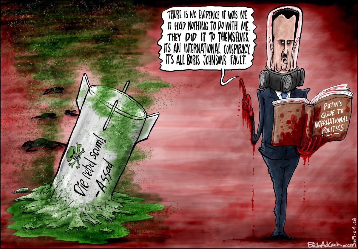 Cartoon Poison Gas