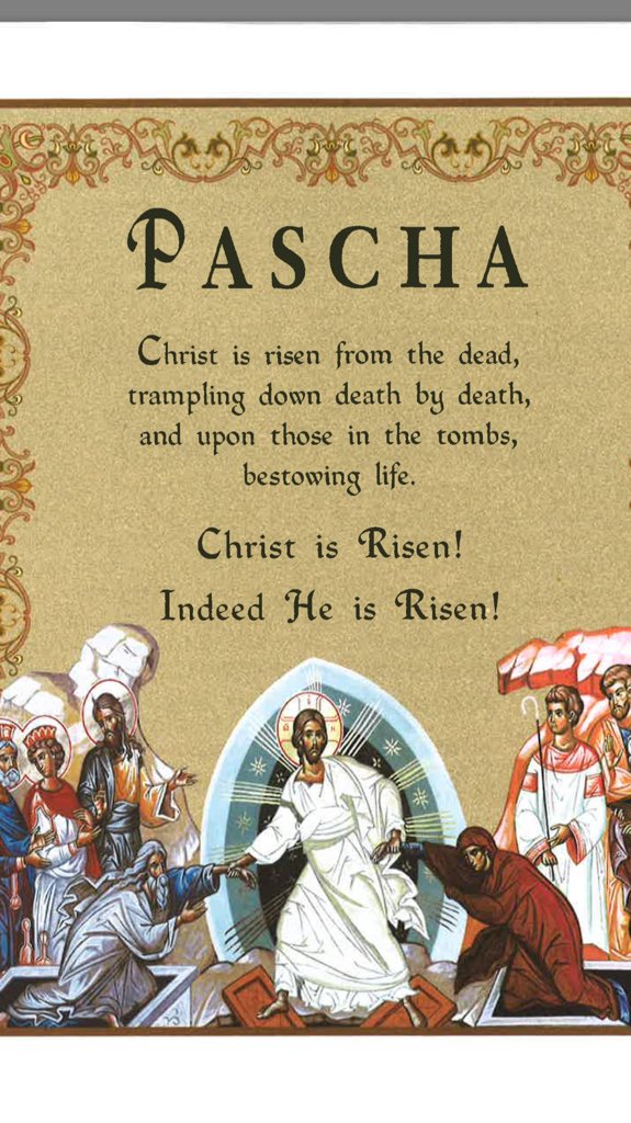 Christ Is Risen Orthodox