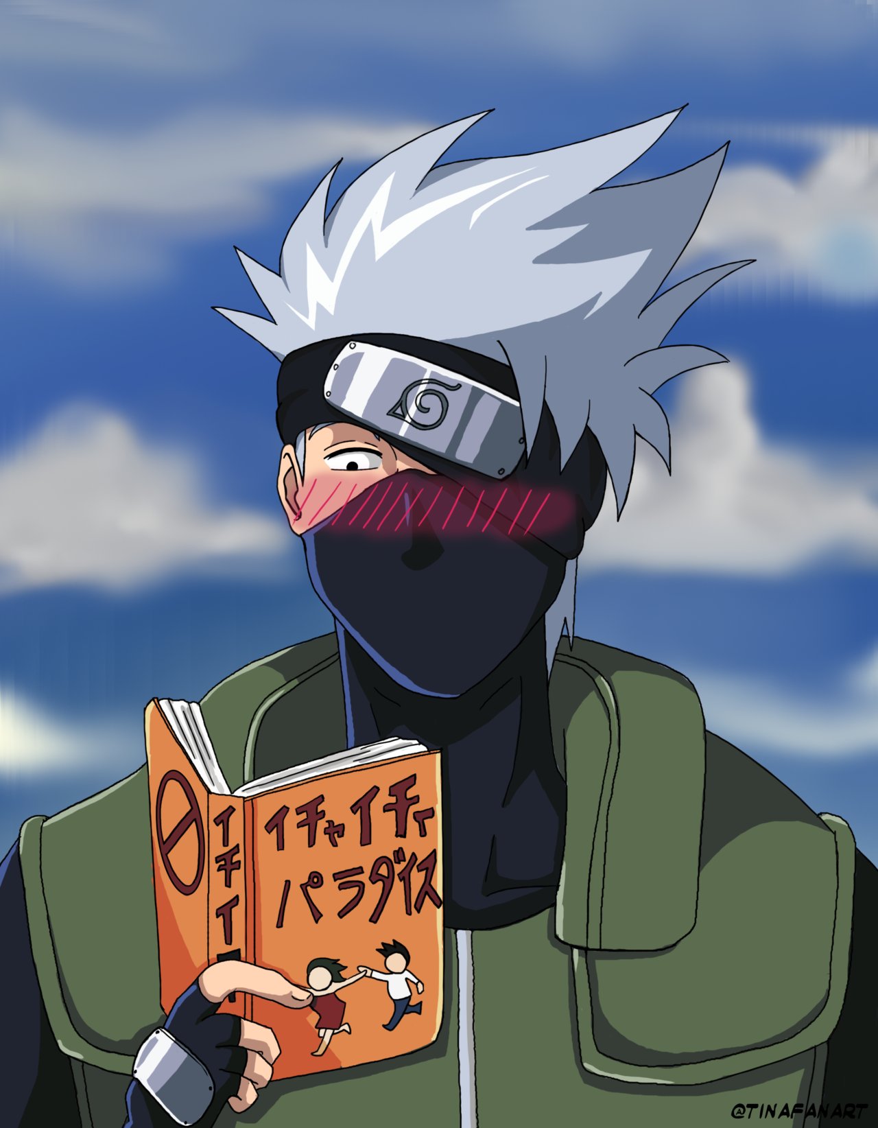 Kakashi Hatake Reading