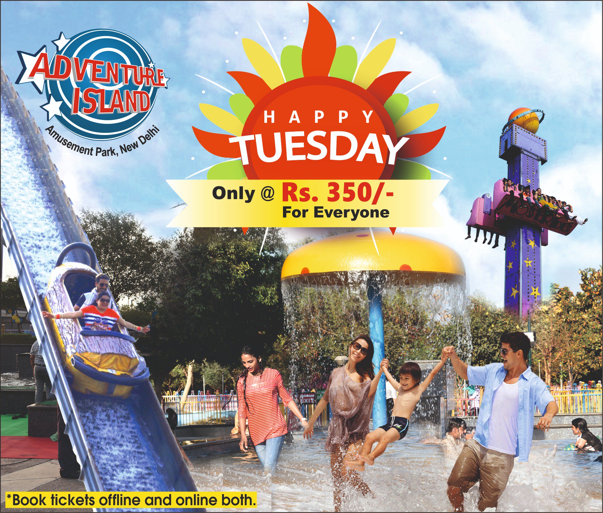 Adventure Island Water Park Tickets
