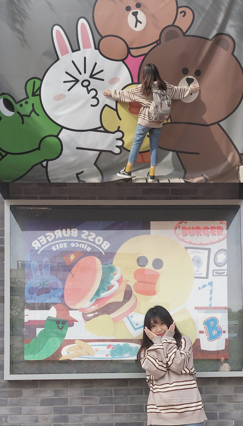 樾酱🌙 on Twitter: "在南京的linefriends，超可爱～ https://t.co/b4BErV0AVz" / Twitter