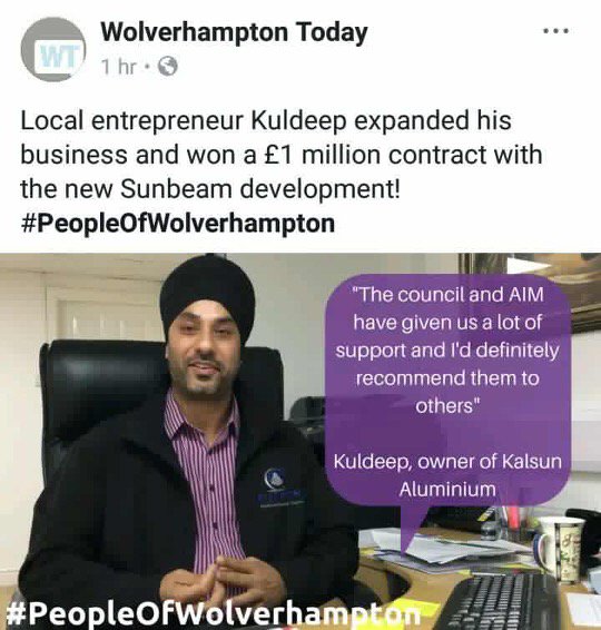Wolverhampton Today Singh via Naz Manku 👳🏽‍♂️ #Singh #Sikh https://t.co ...