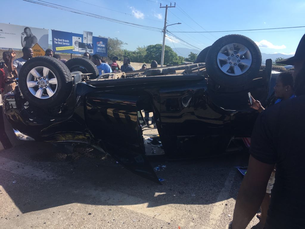 Technology Minister rushed to hospital after being injured in Portmore ...