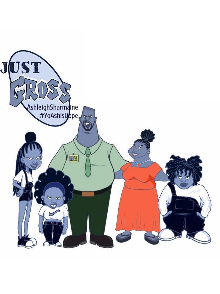 The Proud Family The Gross Sisters
