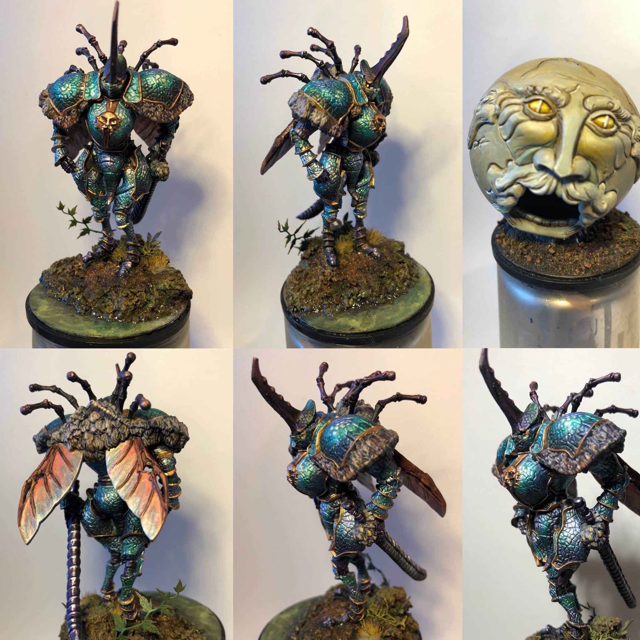 R&S Miniatures on Twitter: "Finished up the Dung Beetle Knight (and ball) for Kingdom Death ...