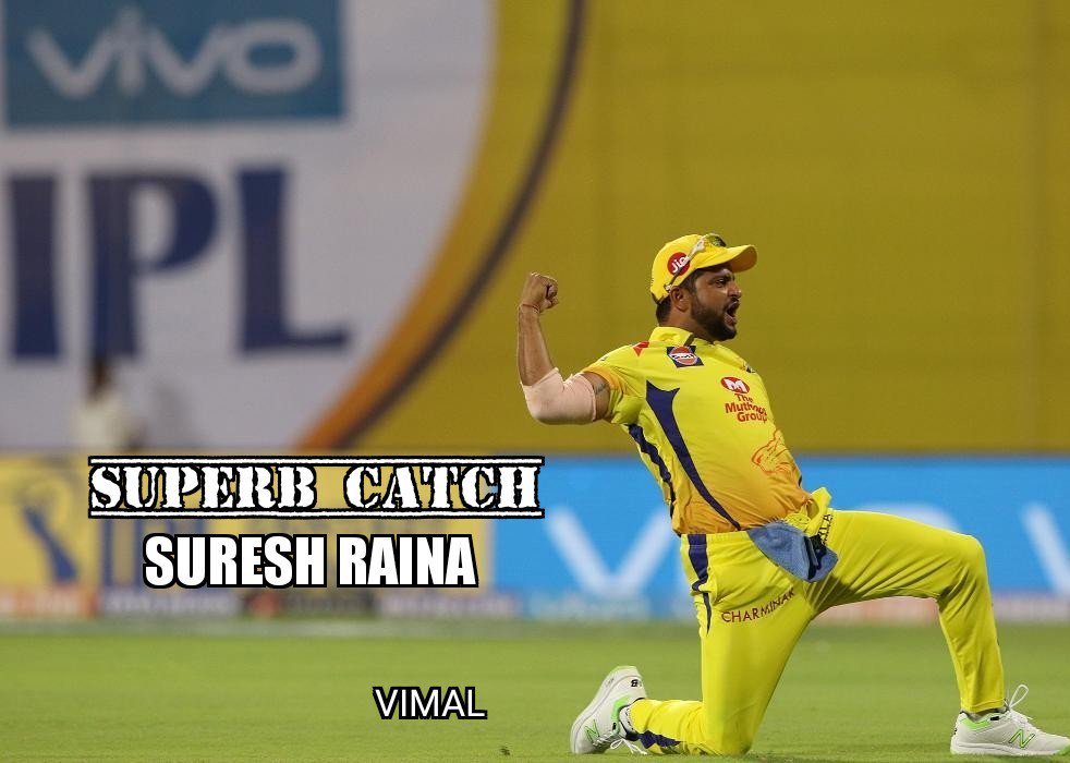 Raina Catch Csk