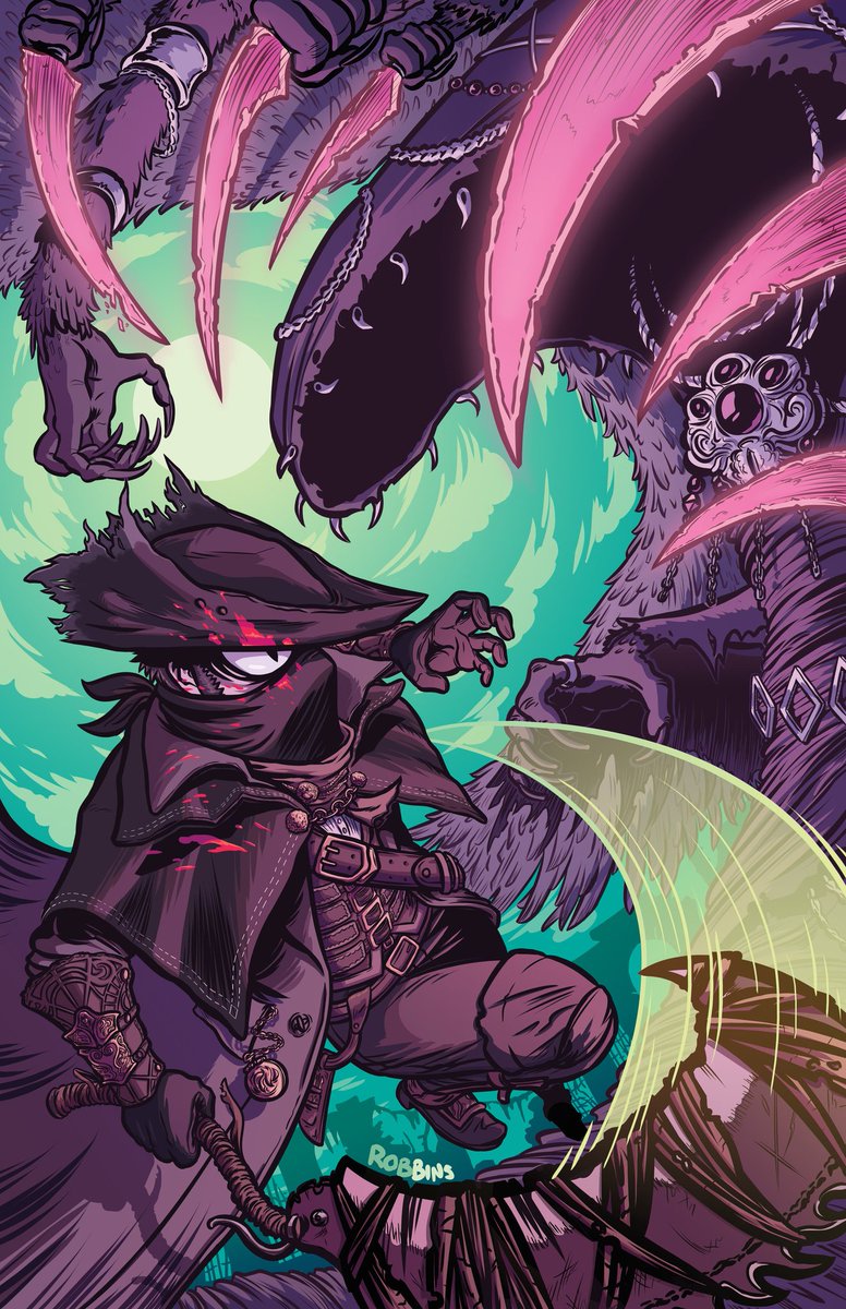 「The #FanArt of #Bloodborne ?? "Cartoon-」|THE ART OF VIDEO GAMESの漫画