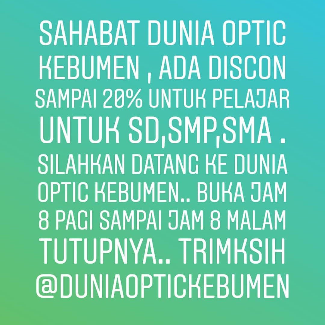 dunia optic kebumen (@dunia_optickbm) | Twitter