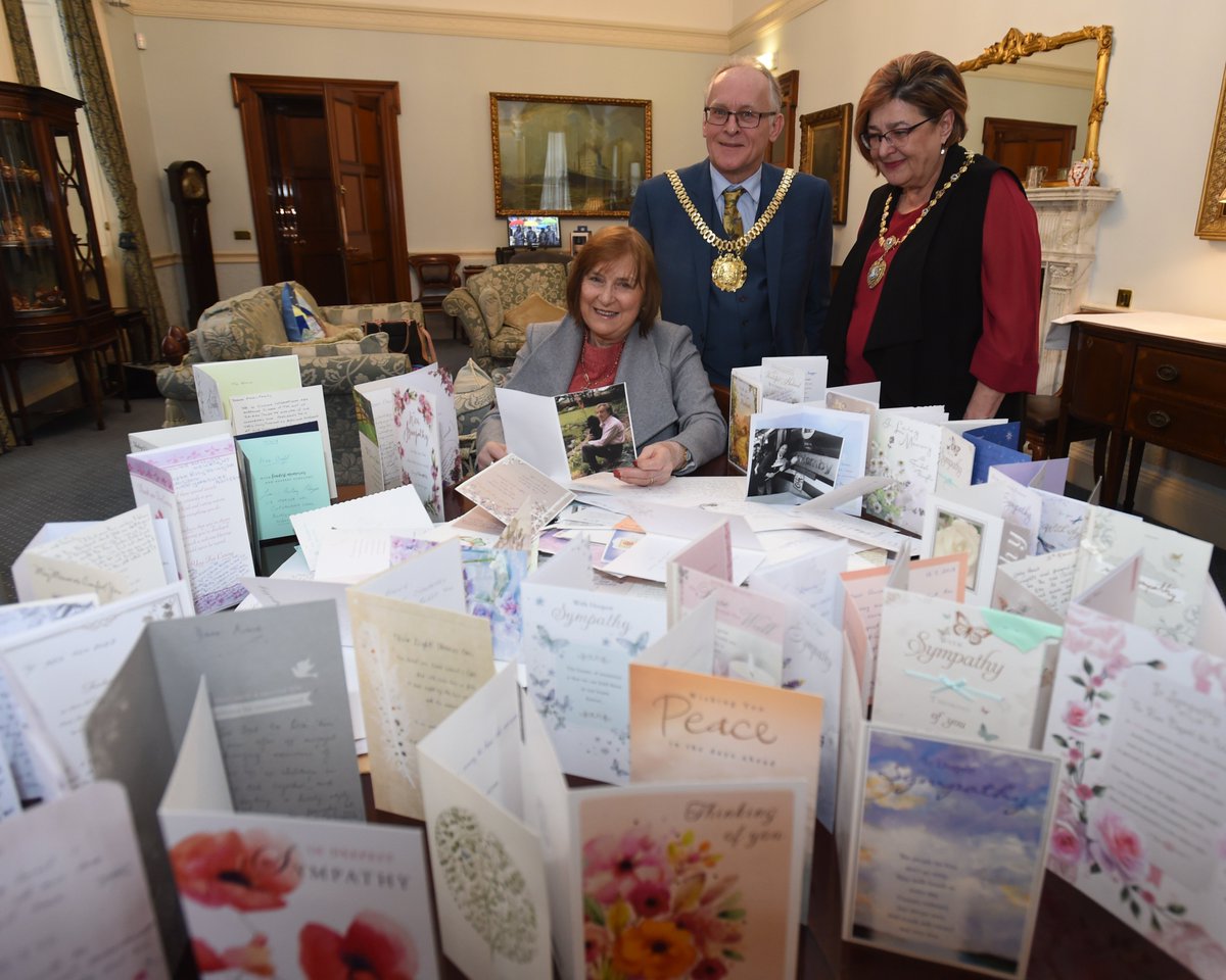 Lady Anne Dodd says thanks for thousands of cards after Sir Ken's death ...