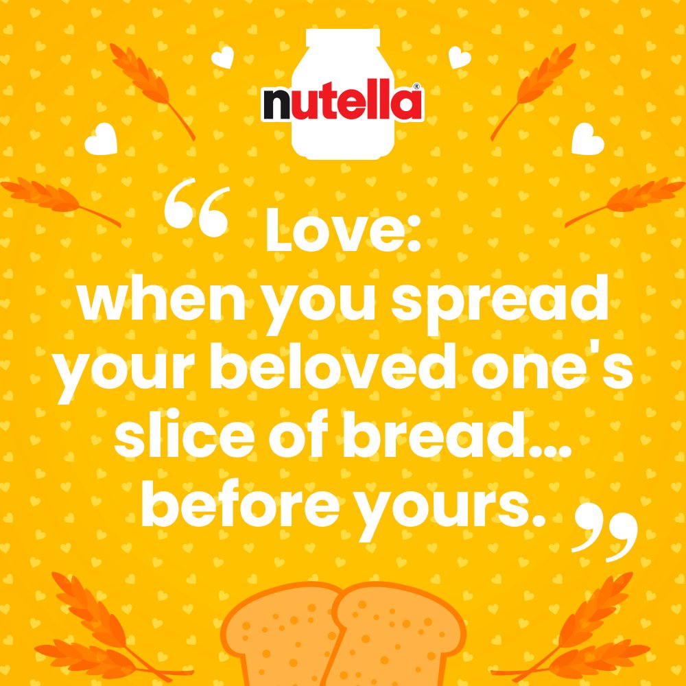 I Love Nutella Quotes