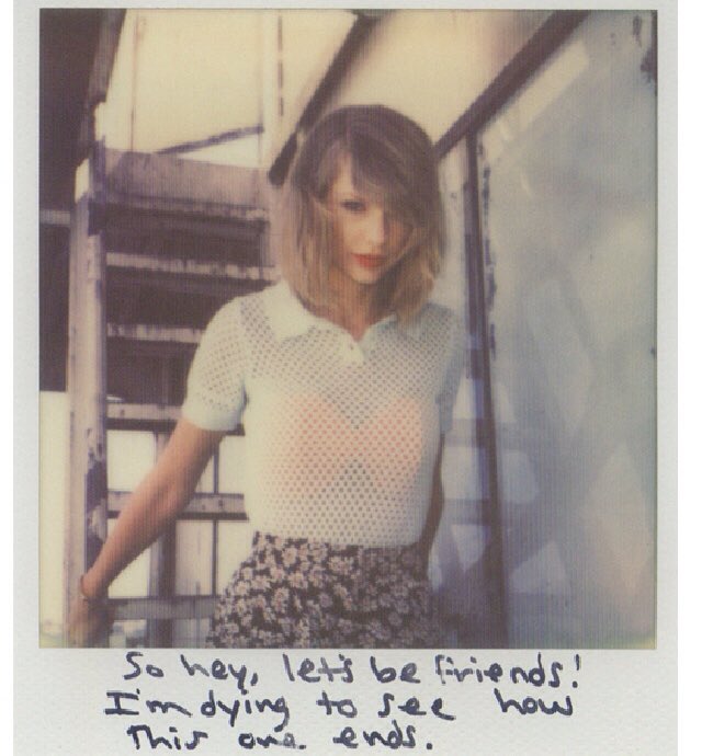 Taylor Swift 1989 Polaroids Blank Space