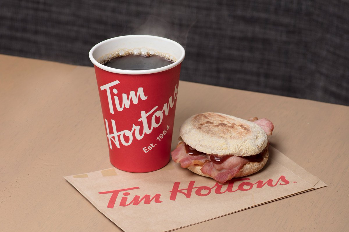 tim hortons double bacon