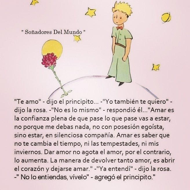 Frases De Amistad Del Principito Crispwoman