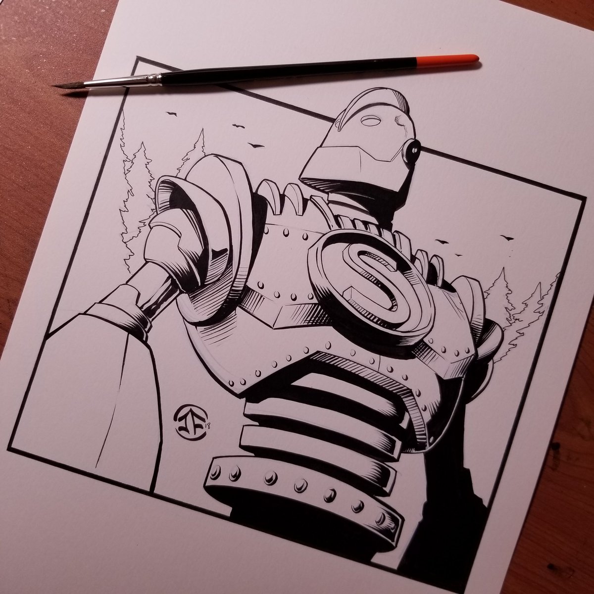 Iron Giant Sketch
