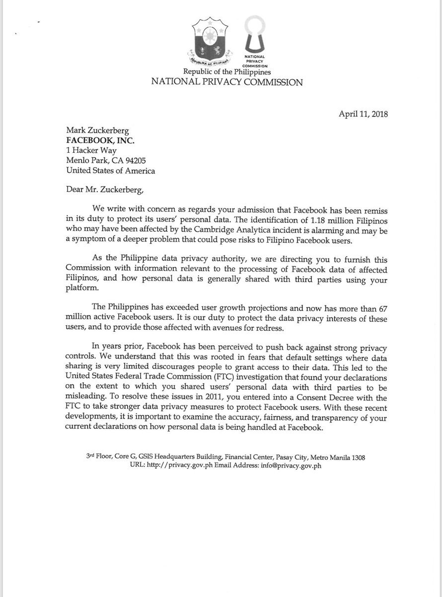 Filipino Personal Letter