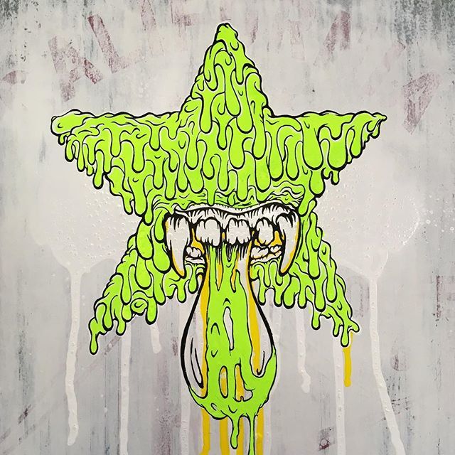 Graffiti Star Drawing