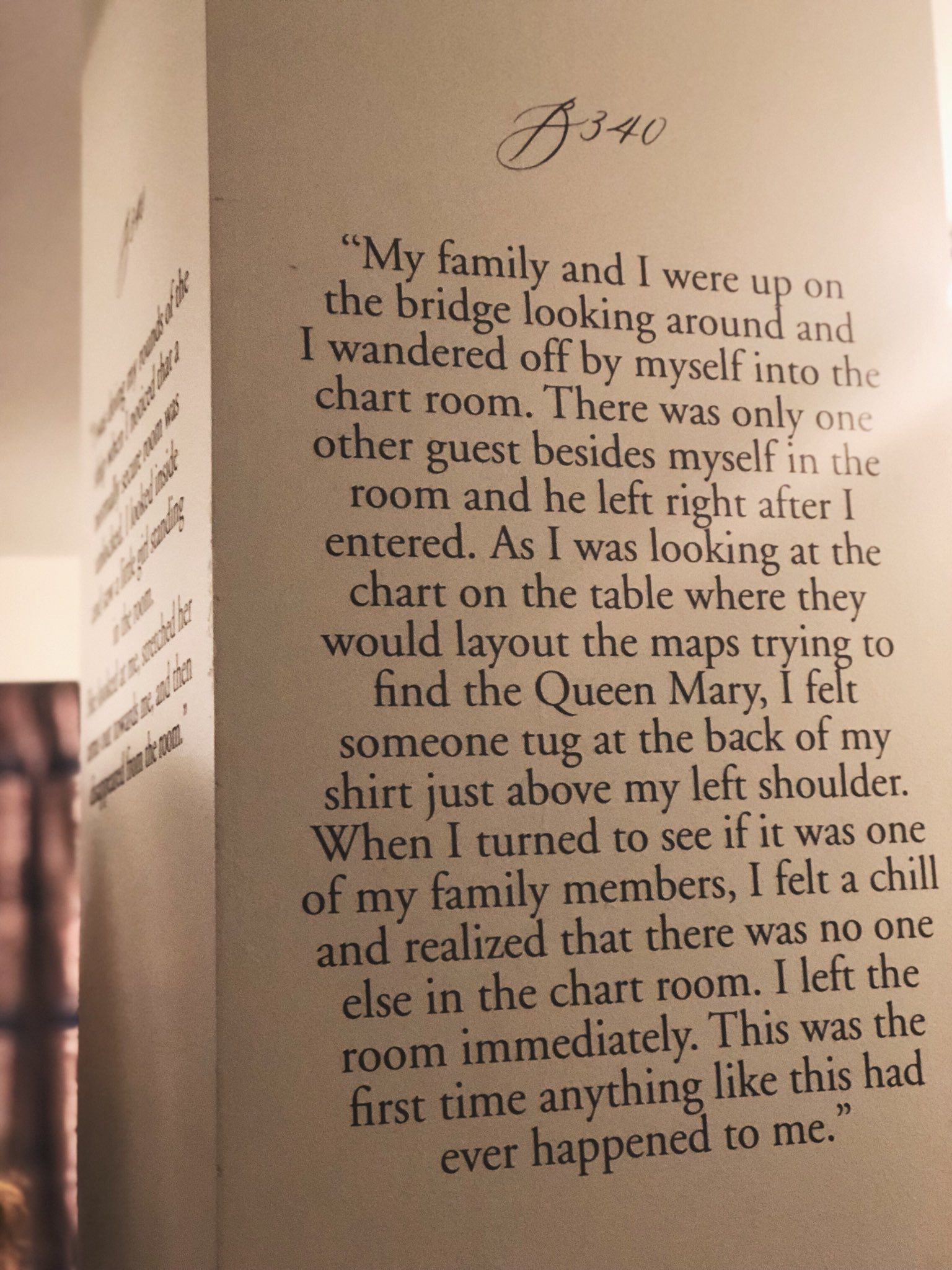 Queen Mary Haunted Room B340