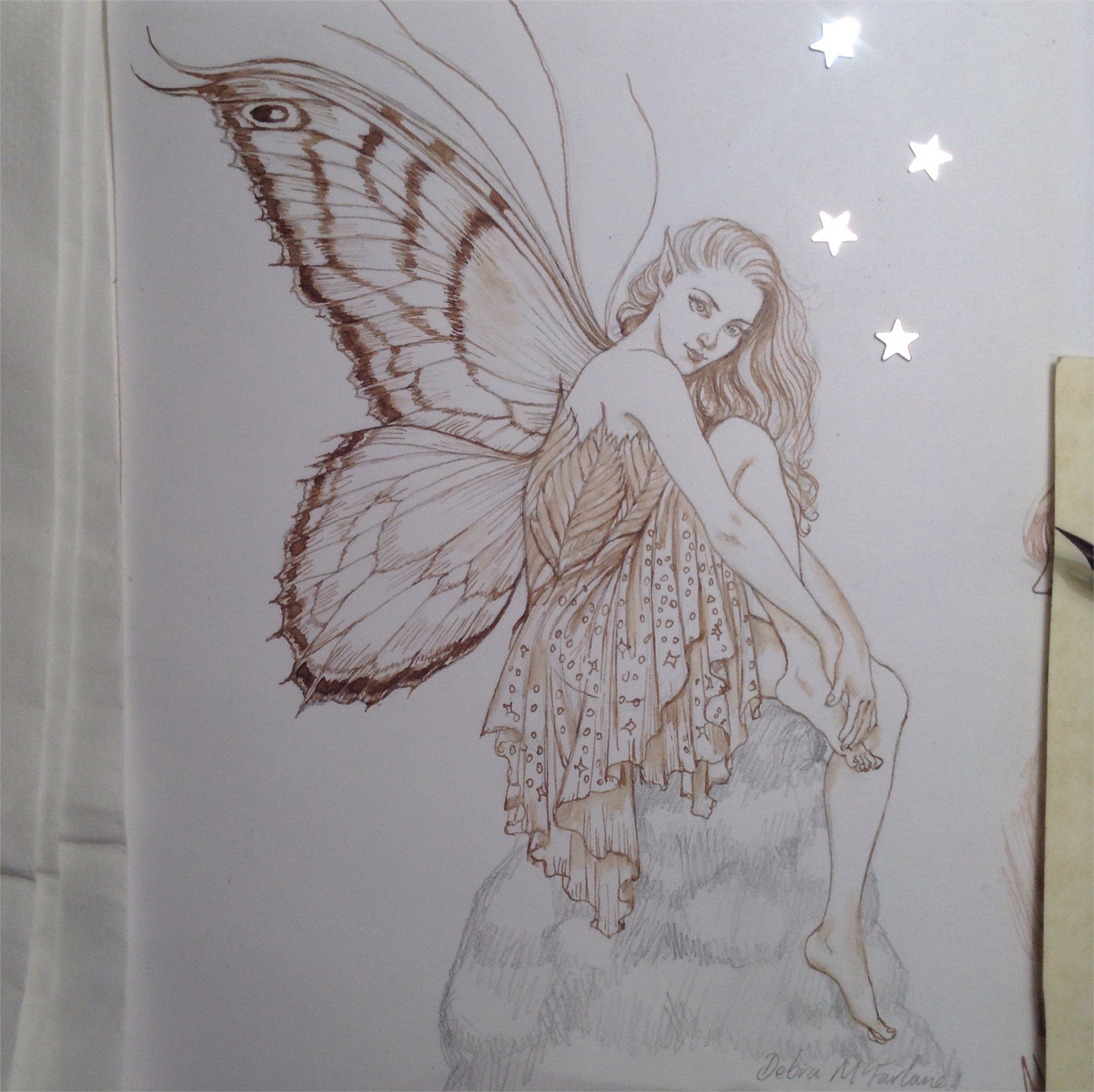 Realistic Fairy Drawings