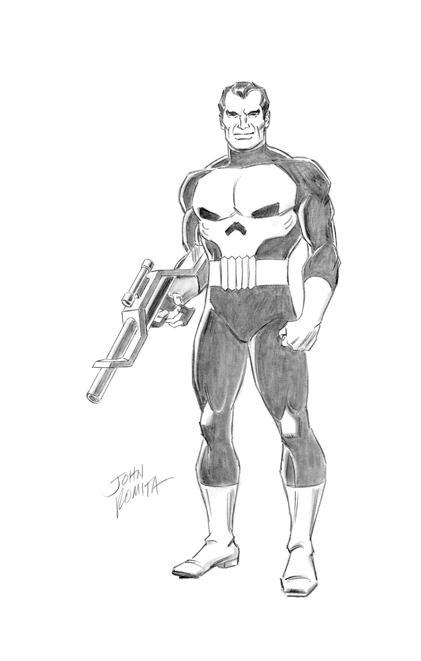 Punisher Coloring Pages