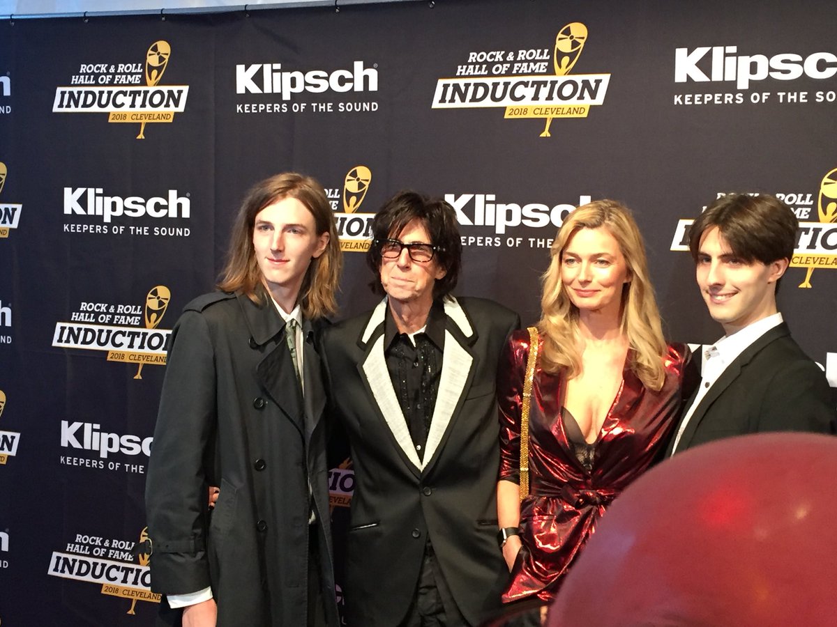 Ric Ocasek : red carpet thecarsband Ric Ocasek wife paulinaporizkov ...