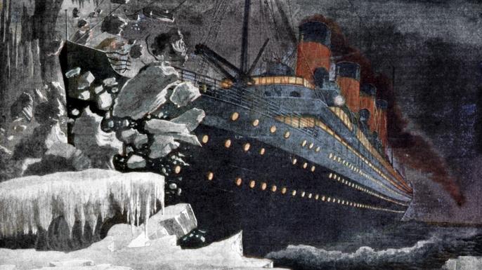 Less than an hour before the Titanic hit the iceberg, another nearby ...