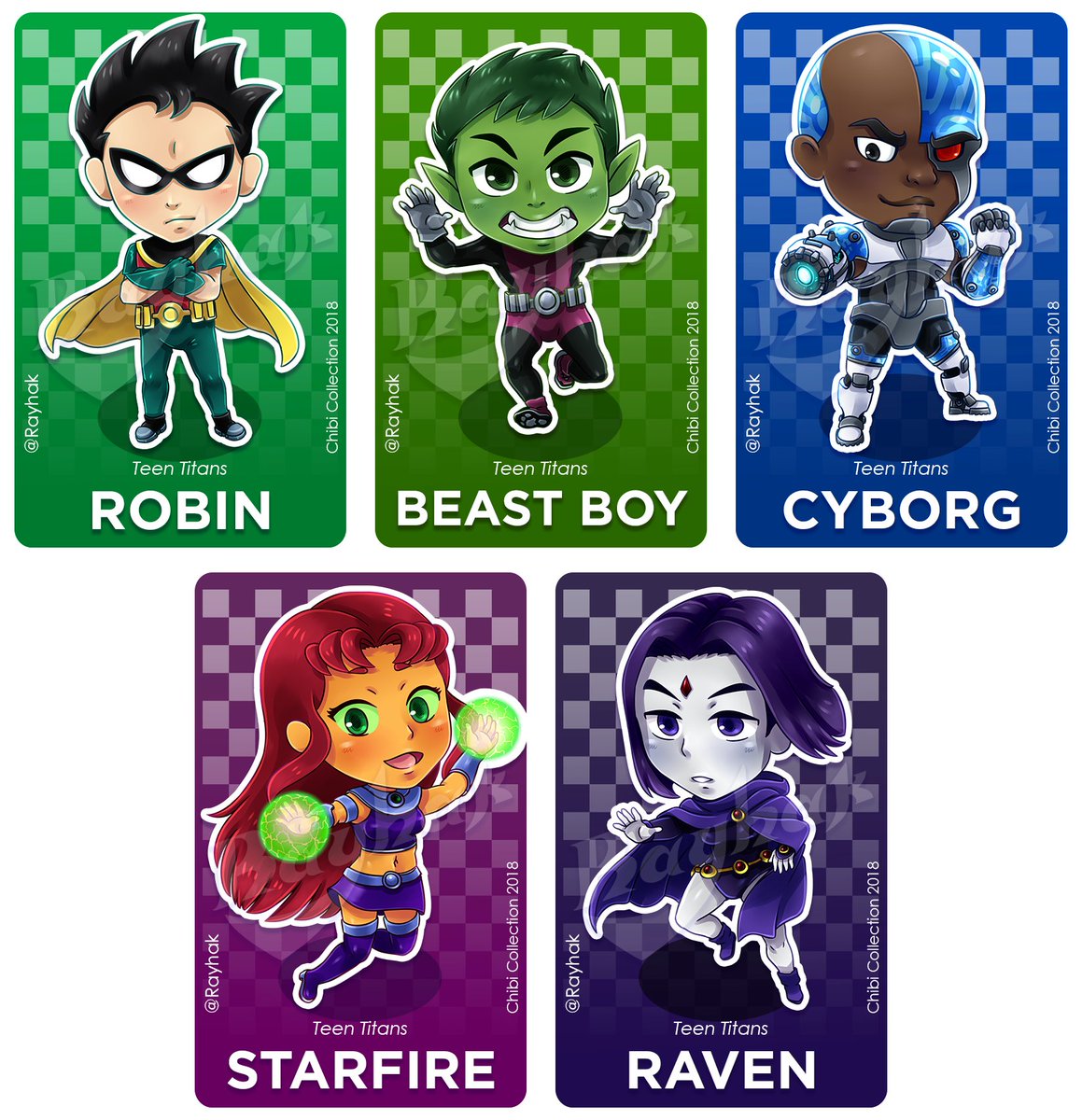 Teen Titans Starfire Chibi