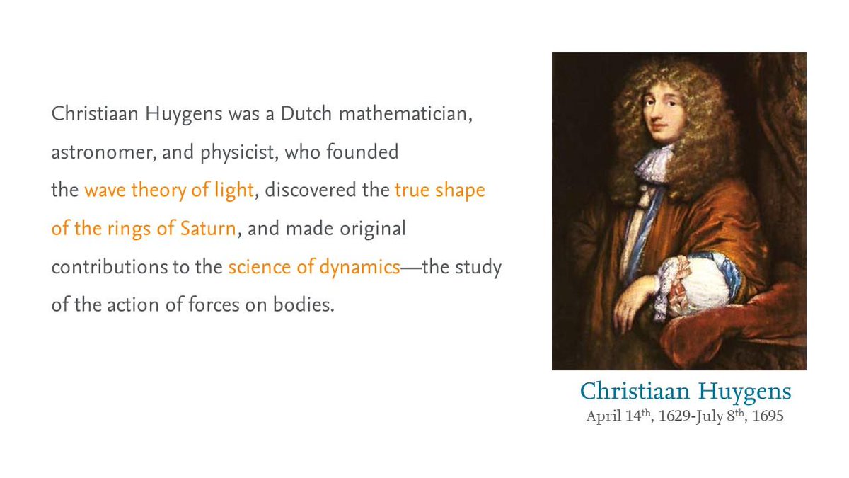 Christiaan Huygens Wave Theory Of Light