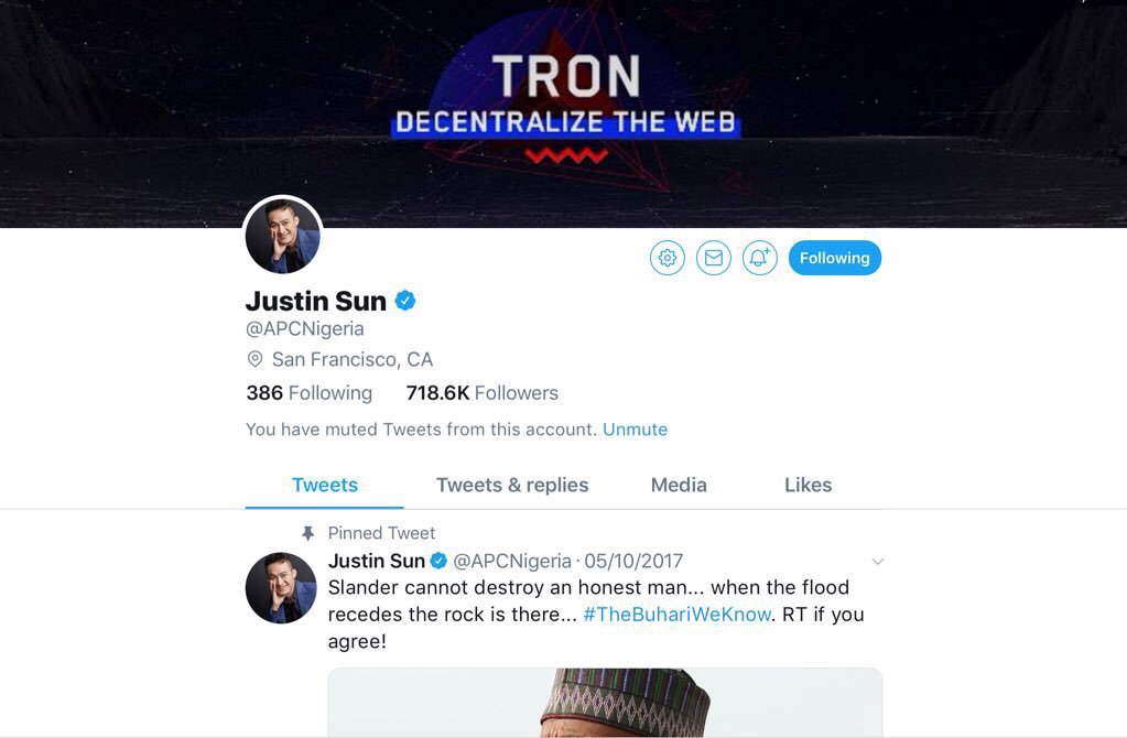 Adetutu Balogun on Twitter: "Philip Obin sold @APCNigeria handle for $2000. 😂😂…