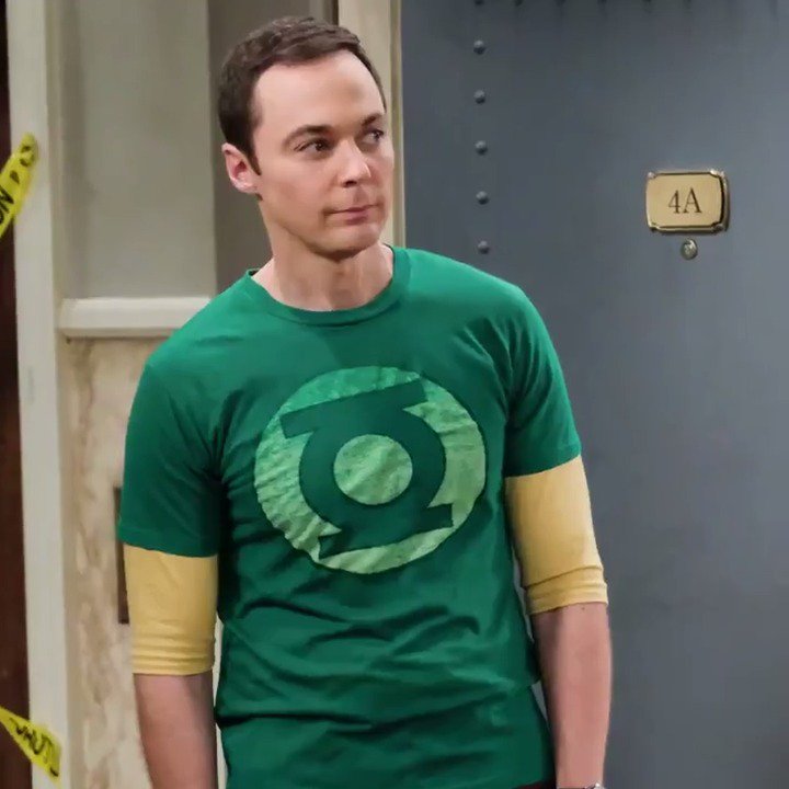 Green Lantern Shirt Sheldon