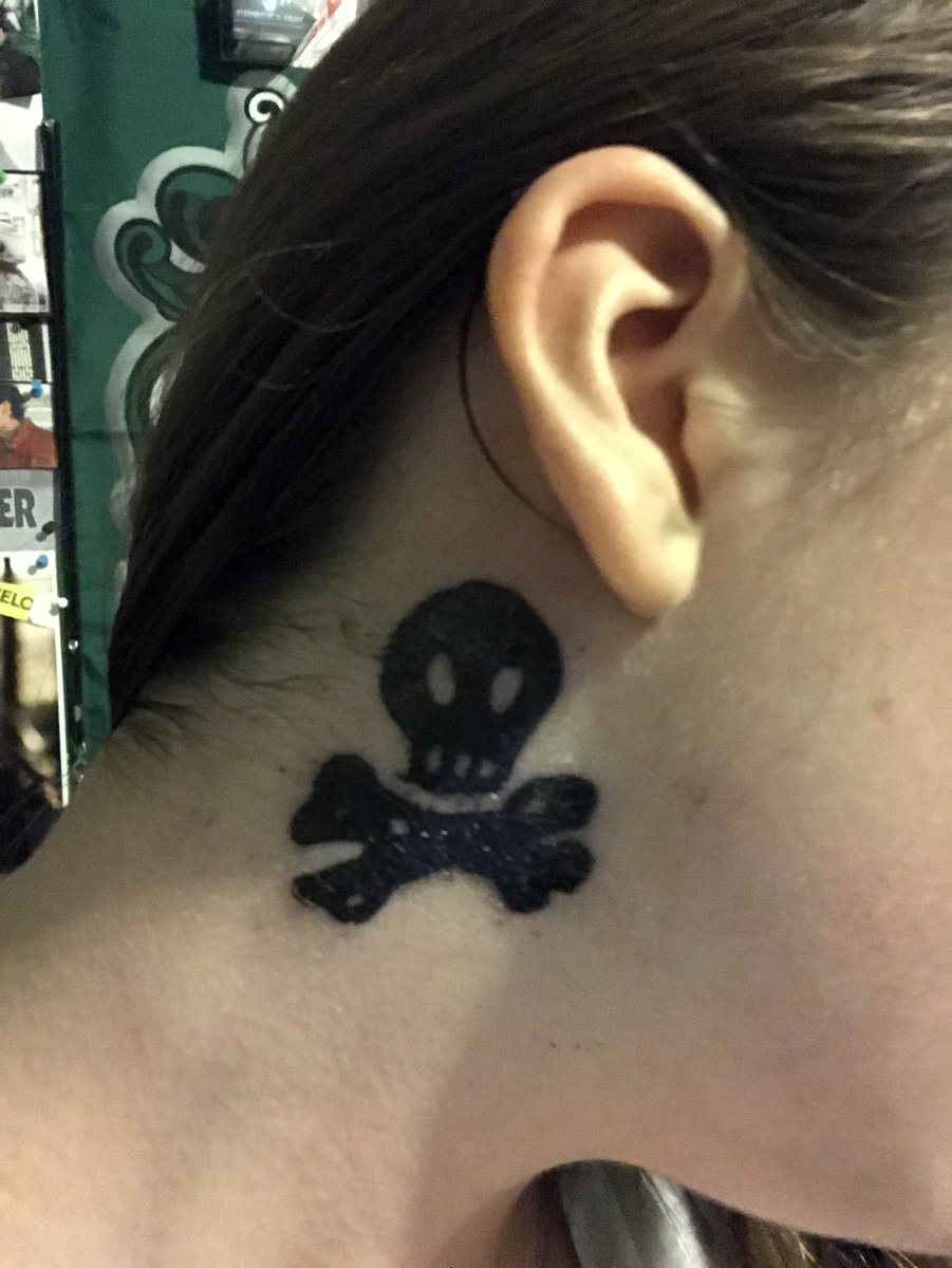 All Time Low Skull Tattoo