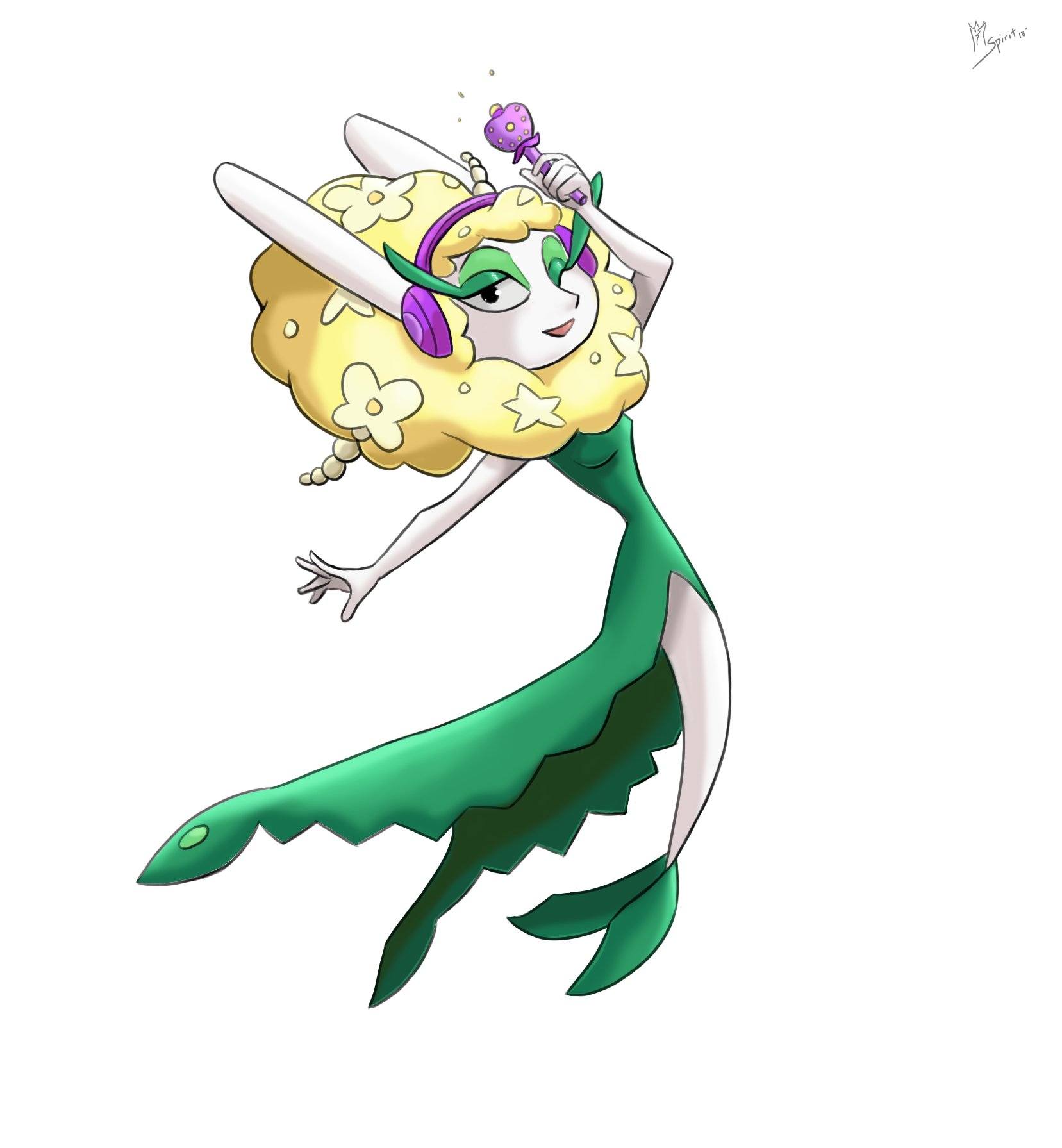 Shiny Florges Yellow