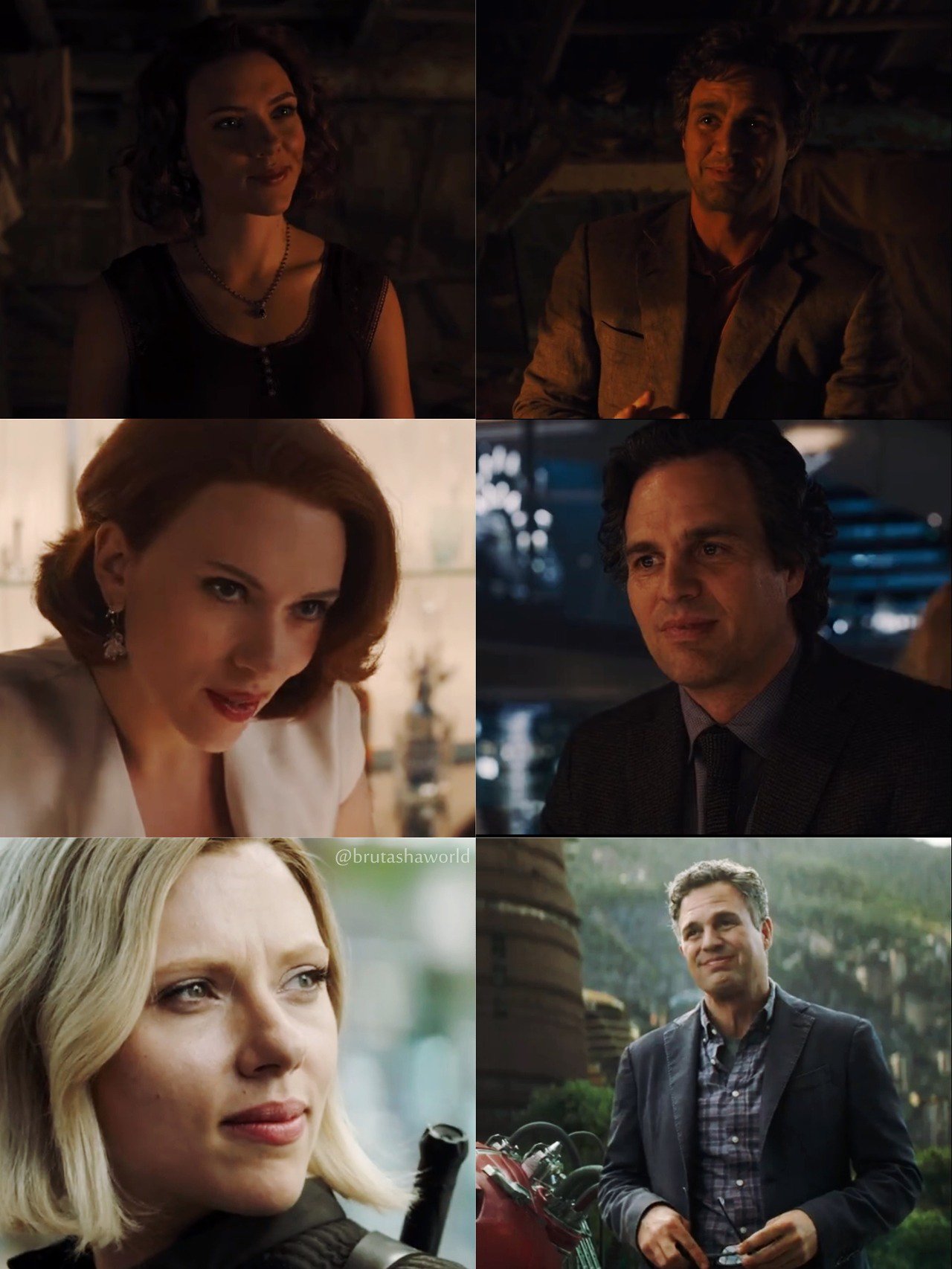 Bruce Banner And Natasha Romanoff