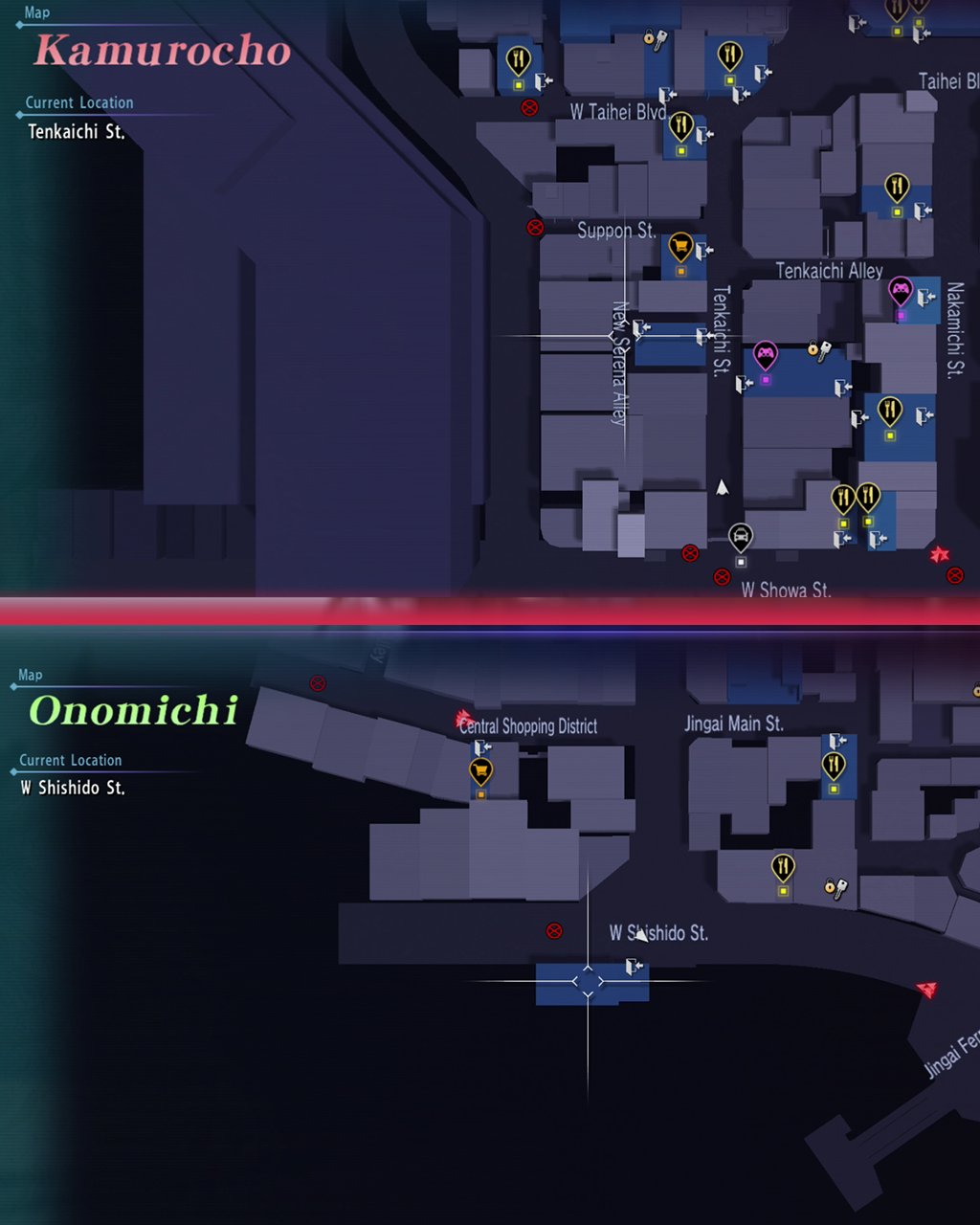 Yakuza Map Unlocking New Areas And Fast Traveling Yakuza: Like A