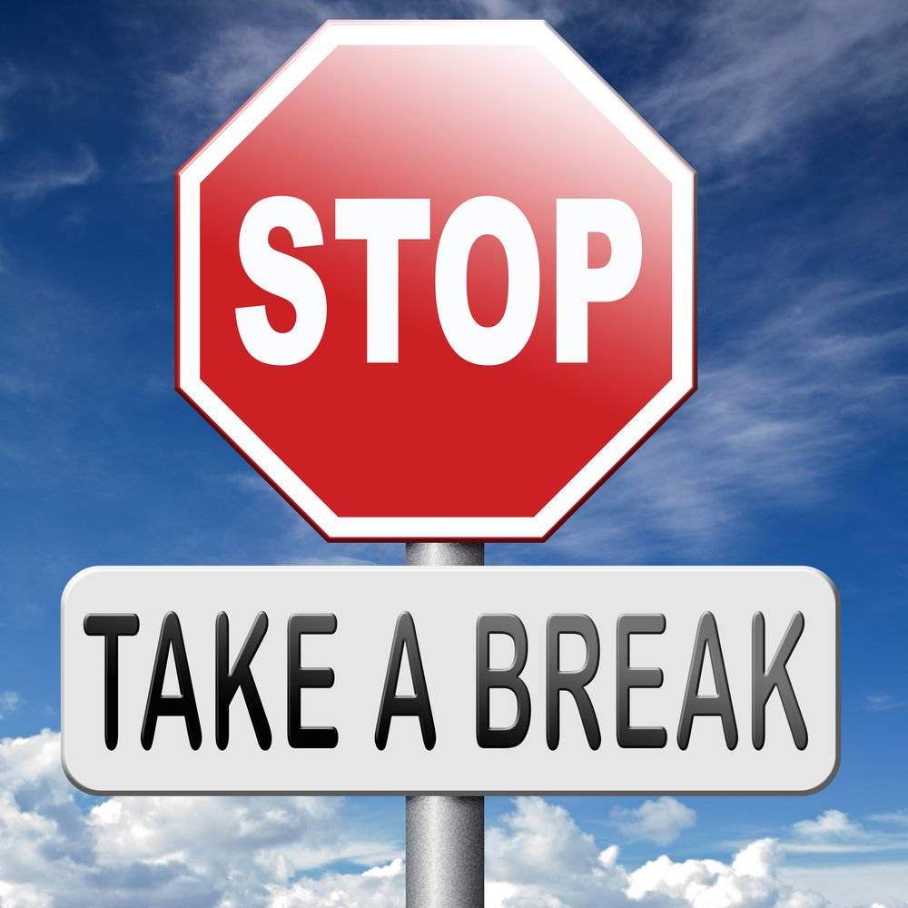 Stop Take A Break Clipart